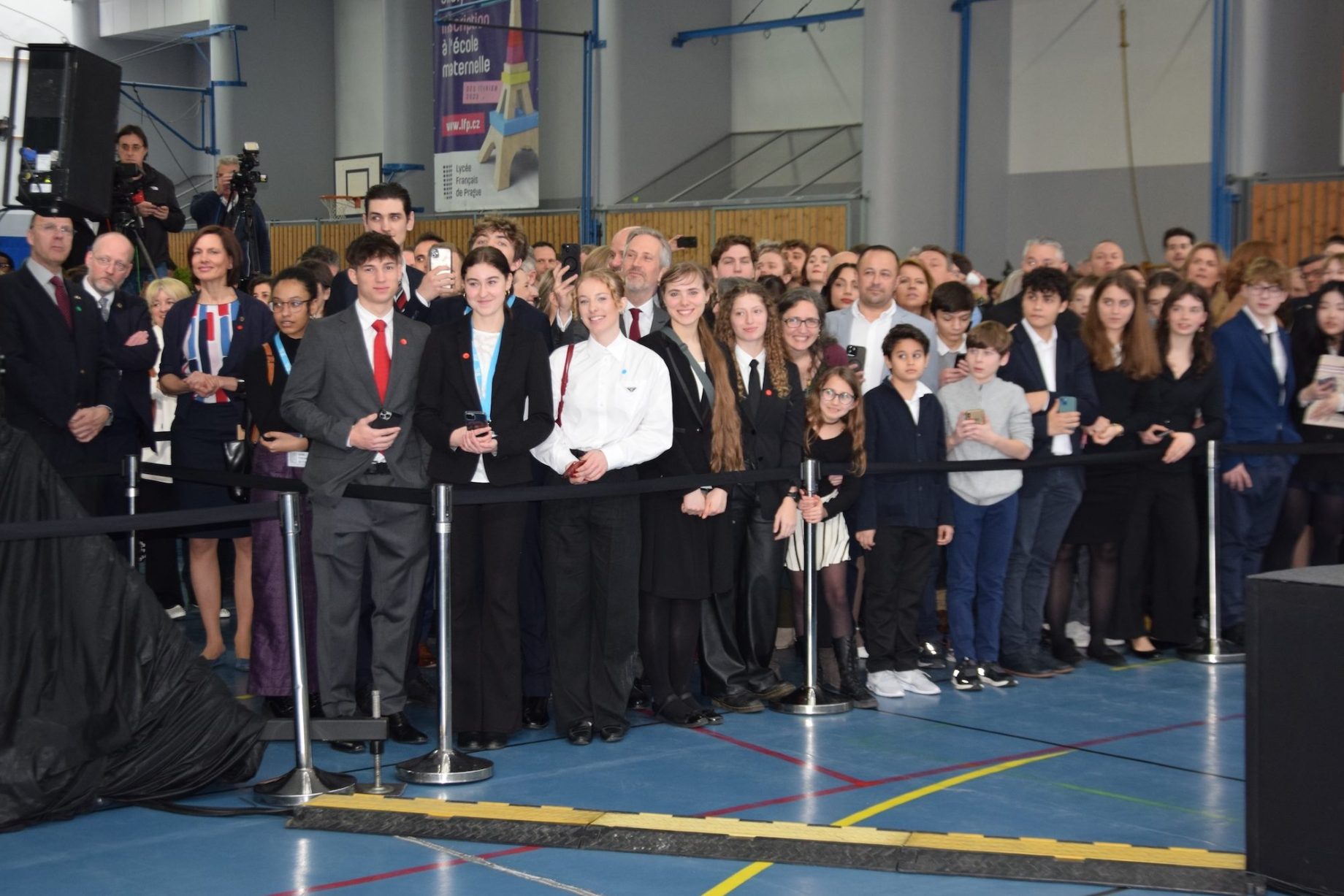Visite du Président de la République Française | Lycée Français de Prague